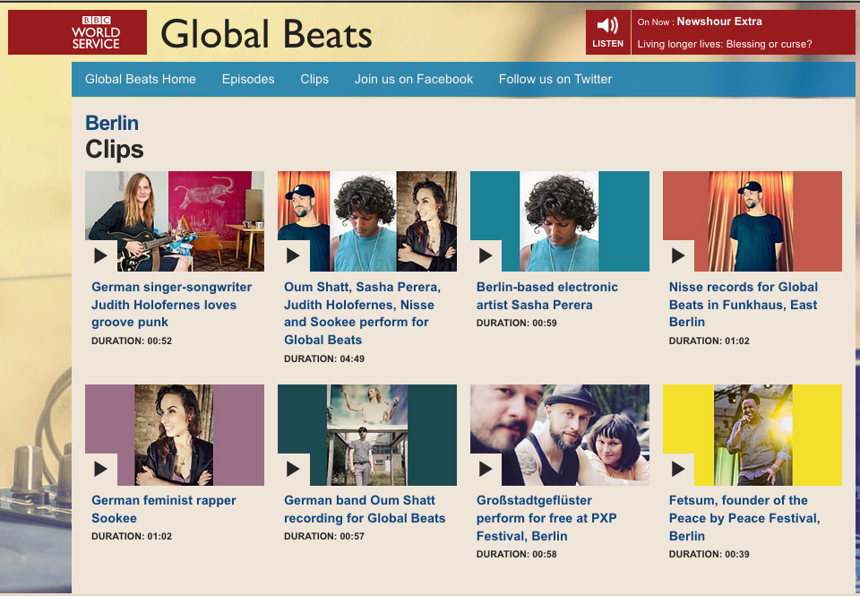 sharing means caring BBC Global Beats from Berlin: 7 Artists, 1 ...